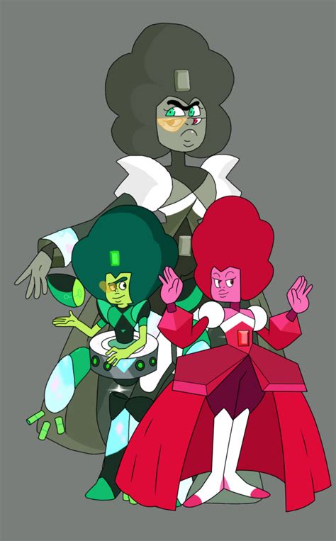 Steven Universe Demantoid And Pyrope Fusion Tumblr
