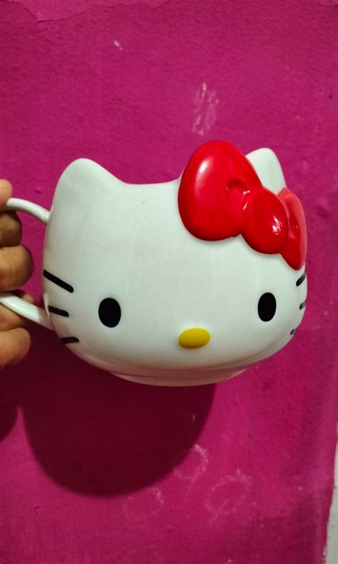 Mug Hellok Kitty Perabotan Rumah Di Carousell