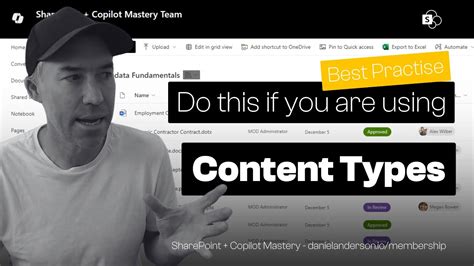 Sharepoint Content Types Dont Forget To Do This Youtube