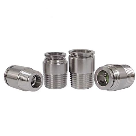 1pcs Poc Whole Brass Nickeling Pneumatic Fitting Internal Hexagonal