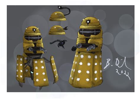 Desenho De Dalek