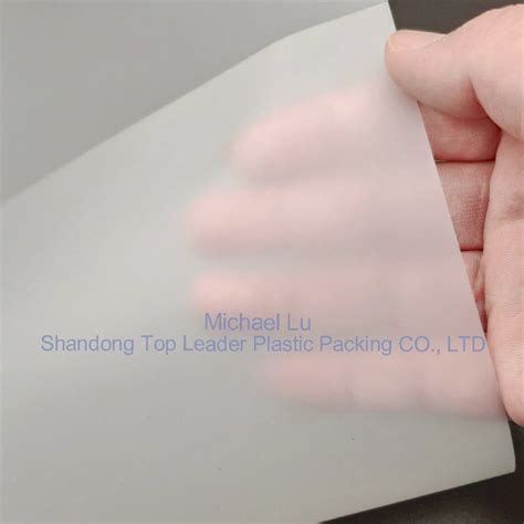 90 Microns Pre Coated Pla Sheet Protective Layer To Produce Ic Cards