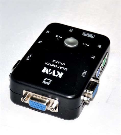 Port KVM Video VGA SVGA Mouse Keyboard Switch Box From Semart DHgate