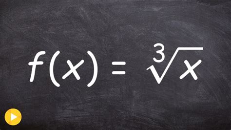 how to write the transformations and graph a cube root function youtube