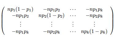 Asymptotic Distribution Of Multinomial Cross Validated