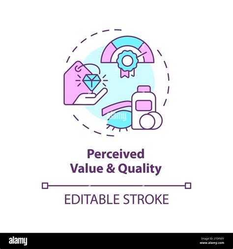 Thin Line Simple Colorful Icon Concept Stock Vector Image And Art Alamy