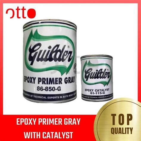 Guilder Epoxy Primer Gray With Catalyst 5c0 Shopee Philippines