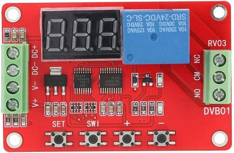 Digital Window Voltage Comparator Multi Function Voltage Monitoring Controller Red Dvb01