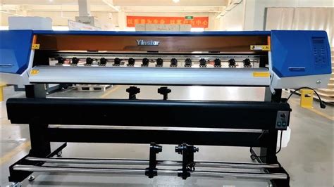 Large format plotter 1.8m 6 feet Flex Banner Plotter Canvas Eco Solvent ...