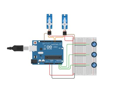 Circuit Design Adaptive Light Control Tinkercad