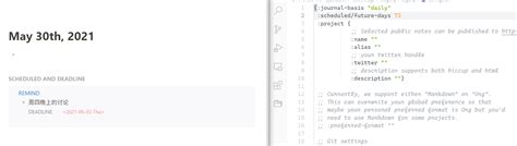每日笔记中的 Schedule And Deadline 提醒不能正确生效 · Issue 2048 · Logseqlogseq