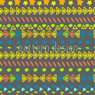 Simple Abstract Geometry Seamless Vector Pattern Design