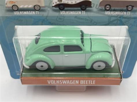 Jada Punch Buggy Slug Bug 1 64 Scale Volkswagens Beetle Mint Green White 4660630312