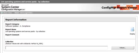 Configmgr Reporting List Operating Systems And Service Packs By