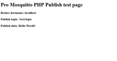 How To Leverage Mosquitto MQTT Broker In PHP Project Cedalo