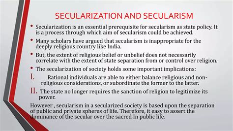 Secularism What Does It Really Mean Pptx