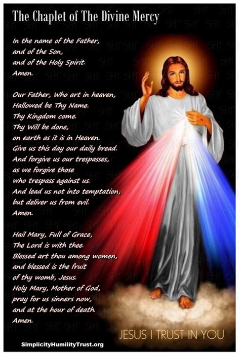 Free Printable Divine Mercy Chaplet Free Printable Us