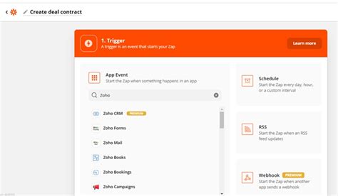 Create Documents From Zoho Crm — Plumsail Documents Documentation