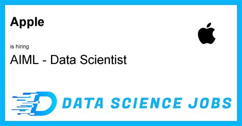On Linkedin Aiml Data Scientist At Apple