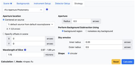 jwst etc ifu strategies jwst user documentation
