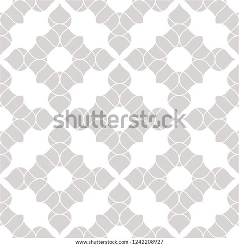 Subtle Vector Geometric Seamless Pattern Abstract Stock Vector Royalty Free 1242208927