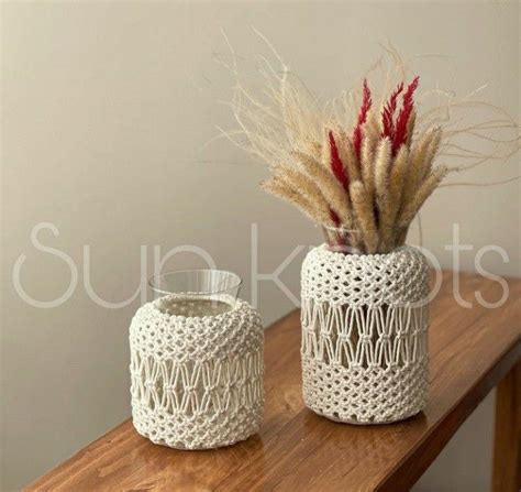 Hanging Macramé Lantern Leaf Pattern With Beads Lighting Ideas Artofit