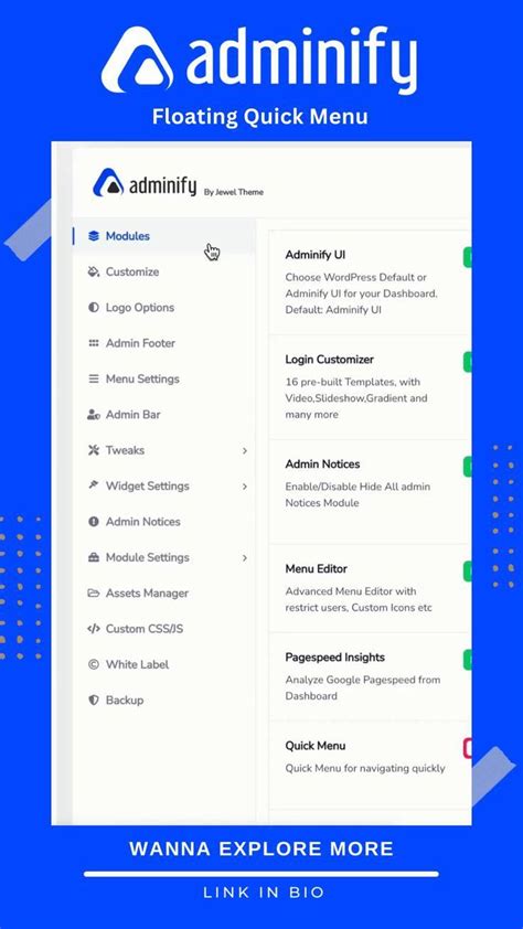 wordpress dashboard floating menu add unlimited floating menu on wp