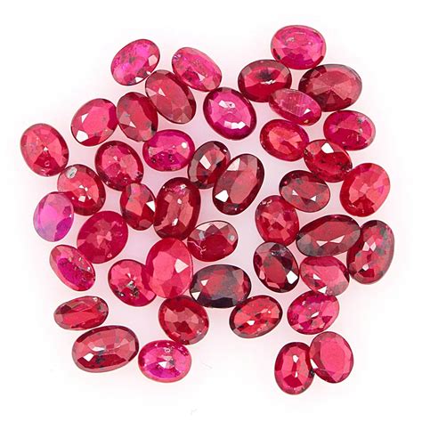 A Parcel Of Loose Ruby 2042ct In Total Auction 0001 2558722 Grays