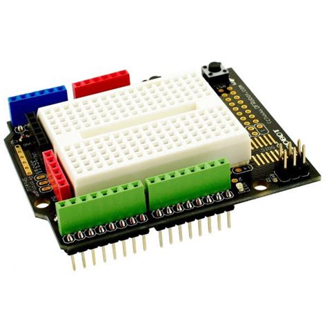 Dfrobot Arduino Protoshield Breadboard Prototype Expansion Board Conta Inkocean Technologies