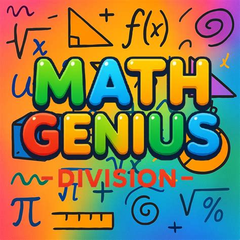 Math Genius Division English