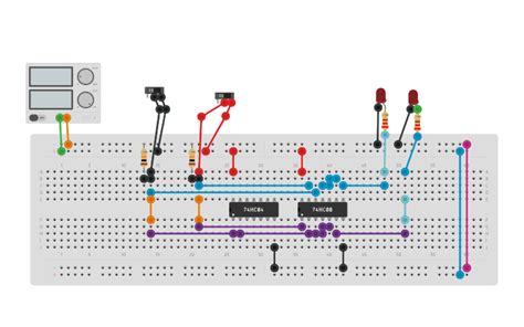 Circuit Design Demux Tinkercad