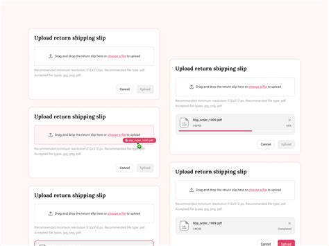 file upload block drag and drop by niko v on dribbble