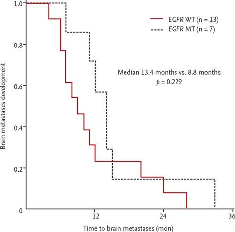 Figure 1 From Epidermal Growth Factor Receptor Mutation And Pattern Of Brain Metastasis In