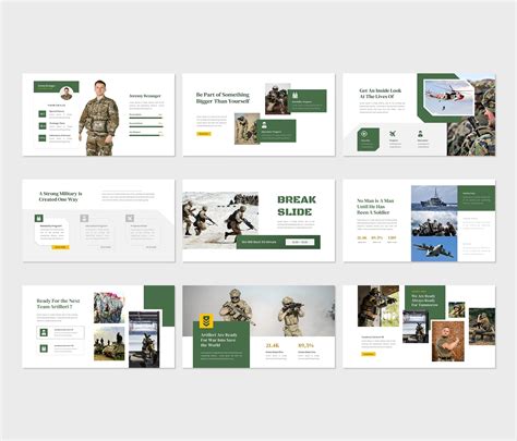 Artilleri Military Army PowerPoint Template Premast Artilleri Military Army PowerPoint Template Premast
