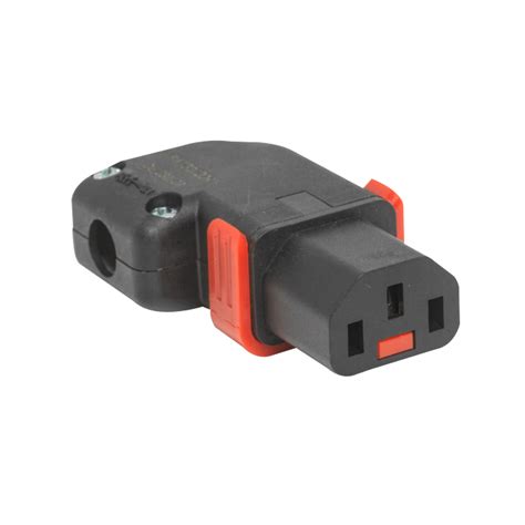 Scolmore LOCK C Right Left IEC Connector Connectors Power Argosy