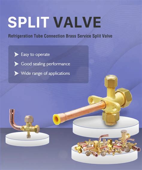 Air Conditioner Split Valve Multiple Models Available For Selection Split Valve For Air