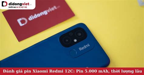 Nh Gi Pin Xiaomi Redmi C Pin Mah Th I L Ng L U