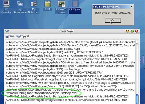 Writing The First ReactOS Application ReactOS Forum