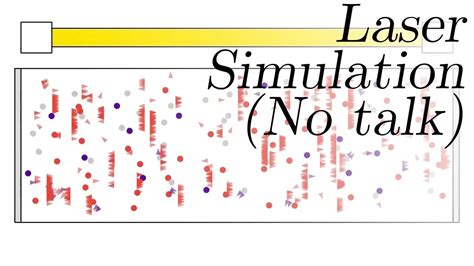 Laser Simulation Only No Talk