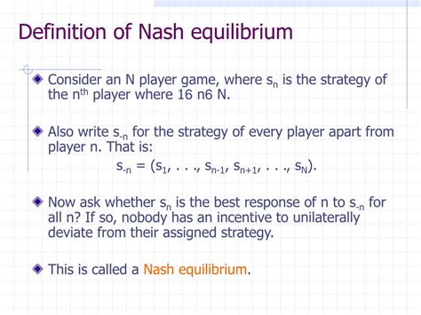 Nash Equilibrium Definition And Examples Of Nash Equilibrium Pzgi