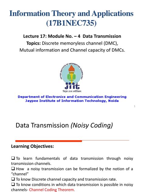 1 Merged Pdf Signal To Noise Ratio Bandwidth Signal Processing
