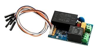 Xicoolee Human Presence Sensing Module LD2410 Millimeter Wave Relay Powered By AC 100 240V