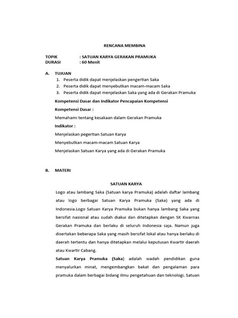 8 5 Rm Satuan Karya Pdf Karier And Perkembangan