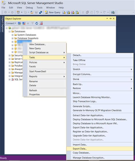 Sql Server Migrating Data From One Mssql Db To Another Stack Overflow