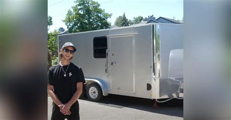 Man Uses A Cargo Trailer To Build His “stealth” Tiny Home And Every