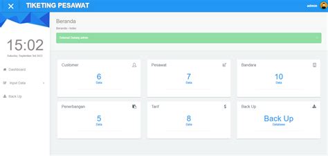 Sistem Informasi Penjualan Tiket Pesawat Berbasis Web ShareCodingan