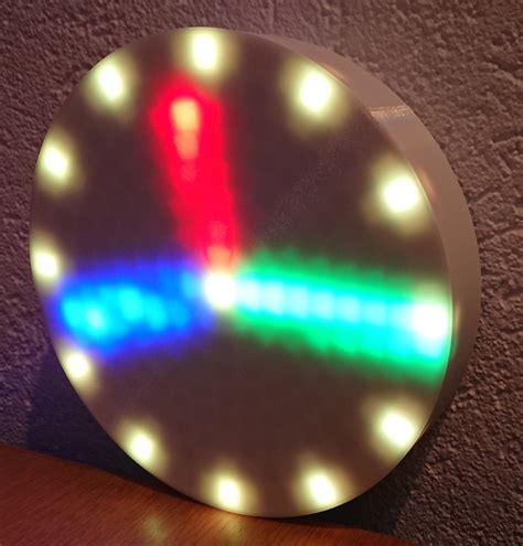 GitHub MilovdZee LEDCircleClock A Clock With 241 RGB LEDs