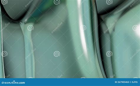 Green Metal Organic Beautiful Bezier Curves Continuous Abstract