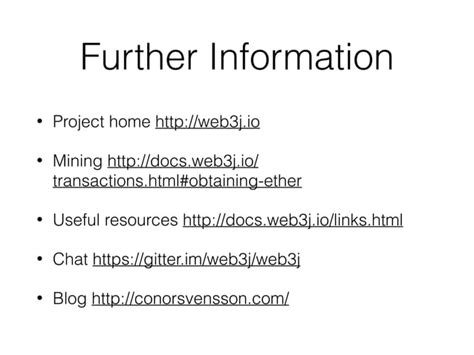 java and the blockchain introducing web3j ppt