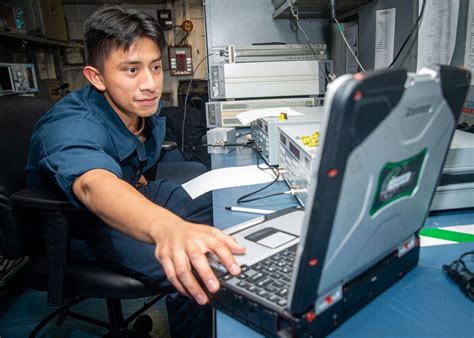 Dvids Images Sailor Calibrates Audio Analyzer [image 5 Of 36]